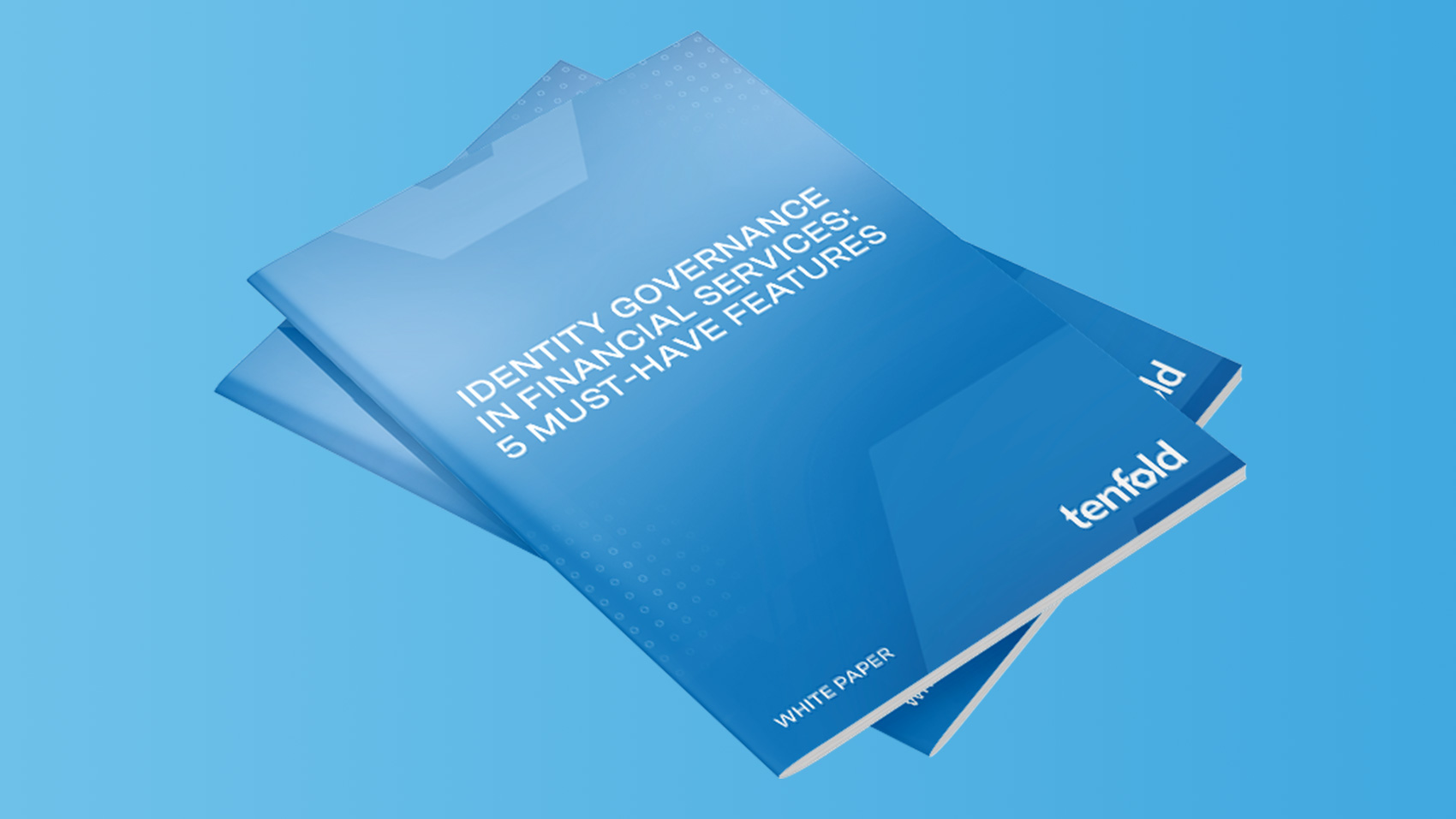 White Paper: Identity Governance in Financial Services | tenfold